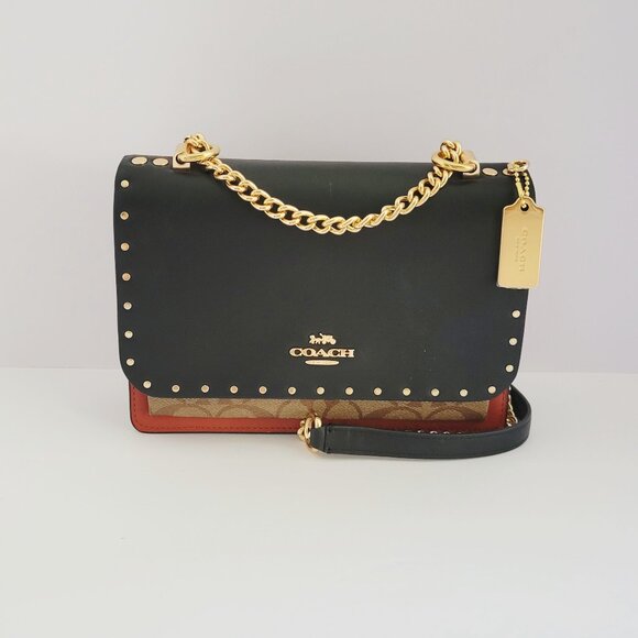 Coach | Bags | Coach 9400 Signature Snake Embossed Klare Crossbody ...